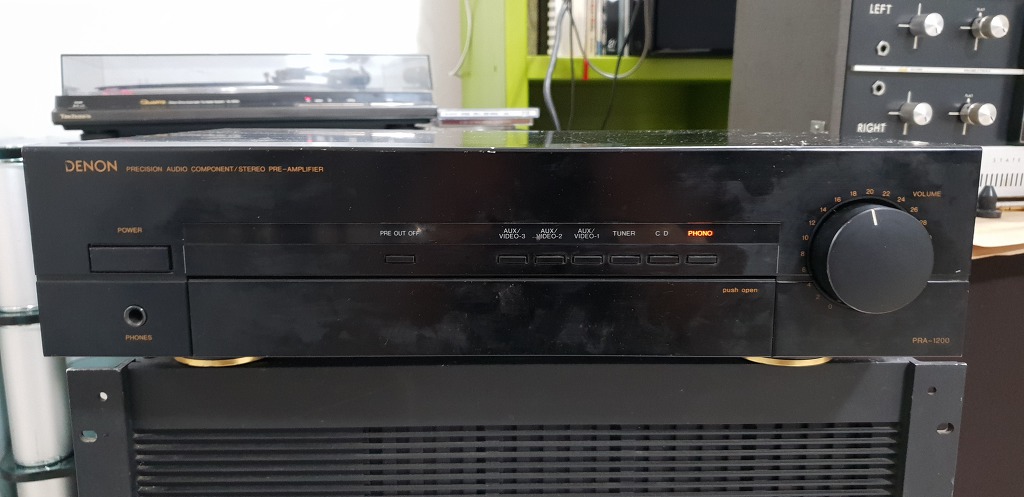 QSC 1200파워와 데논 프리 - 수입오디오-장터 - 소리전자